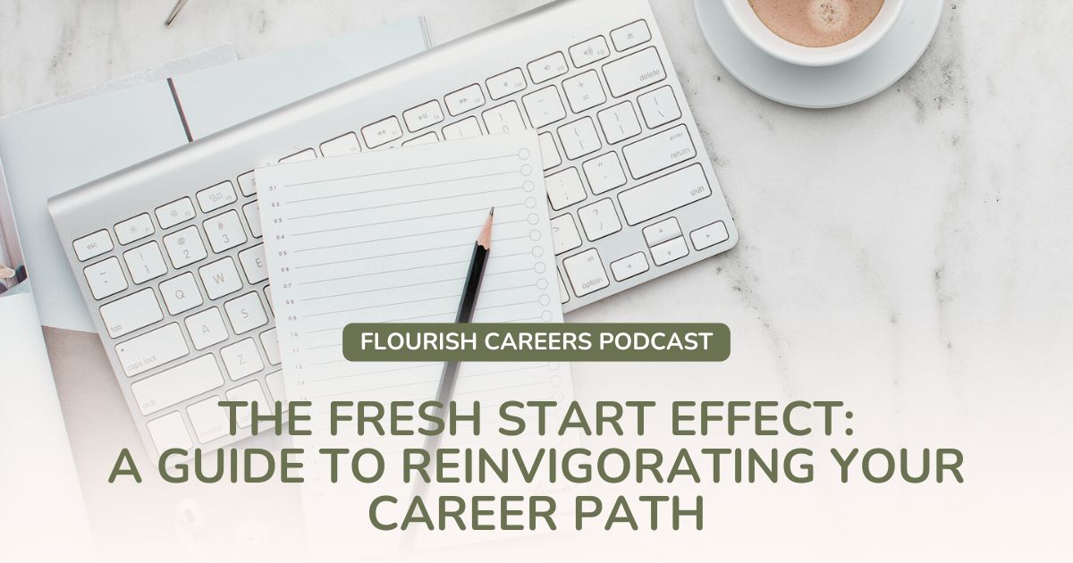 The Fresh Start Effect: A Guide to Reinvigorating Your Career Path ...